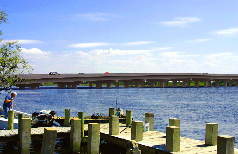 Fort Hamer Bridge is scheduled to open October 18th